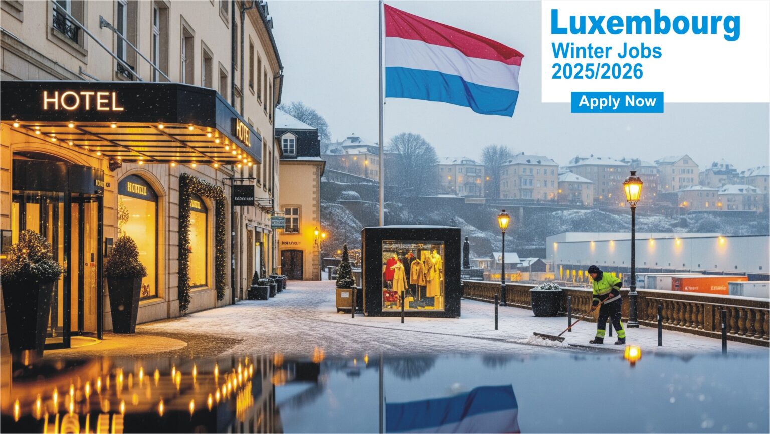 Luxembourg Winter Jobs 2025/2026 – Apply Now for 240 Seasonal Vacancies ...