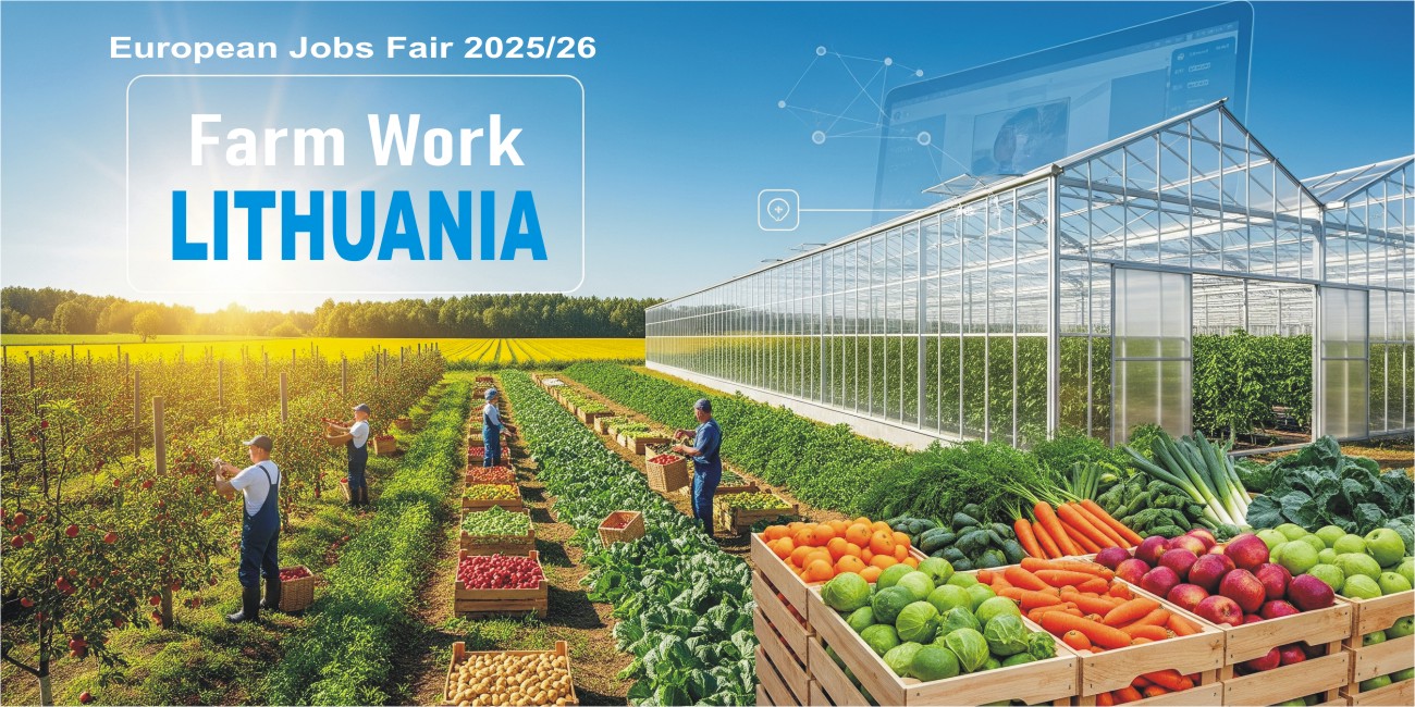 Farm Work in Lithuania – Online Hiring Fair 2025/26 - Europe Observer