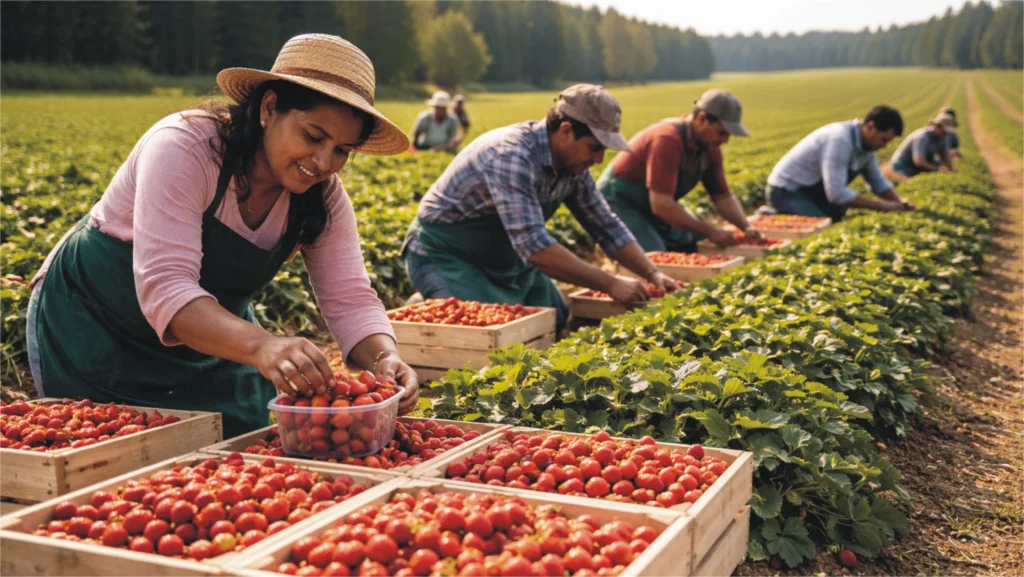 Finland Strawberry Picking Jobs – 2026 - Europe Observer